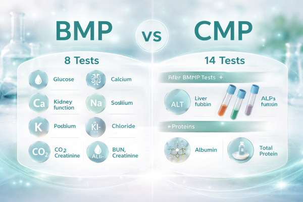 BMP vs CMP: differences and clinical use